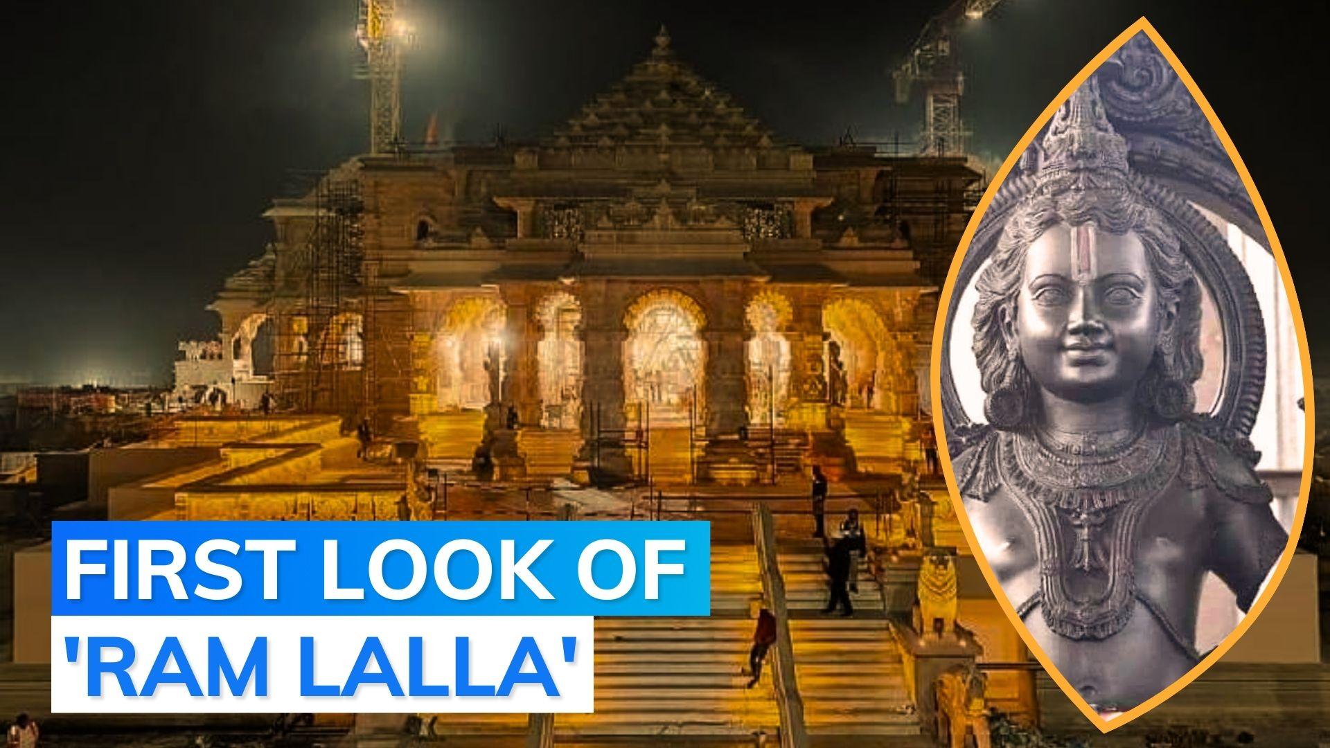 Watch: face of new ‘Ram Lalla’ idol revealed | Editorji
