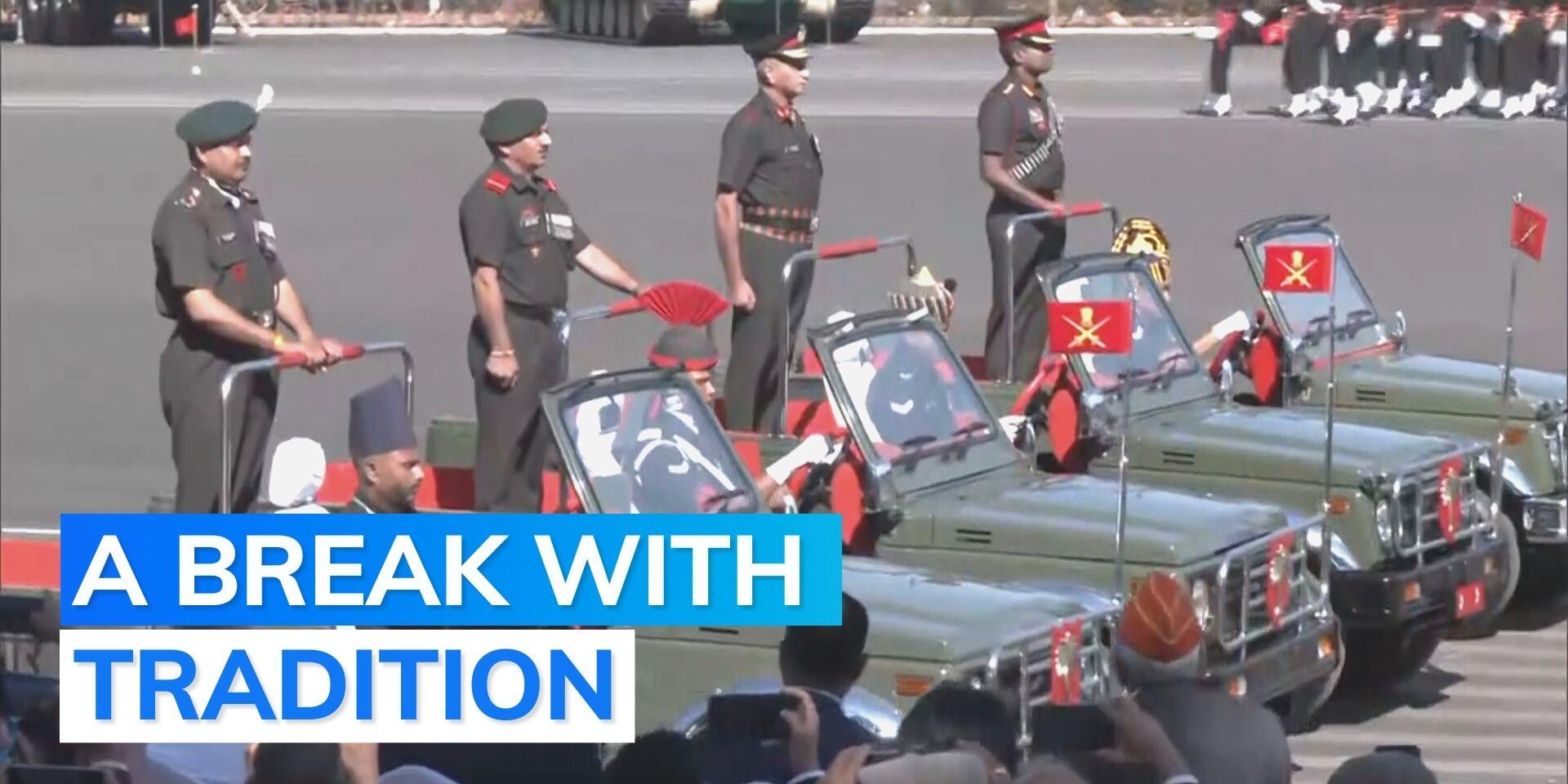 In a first since its inception in 1949, Army day parade moves out of ...