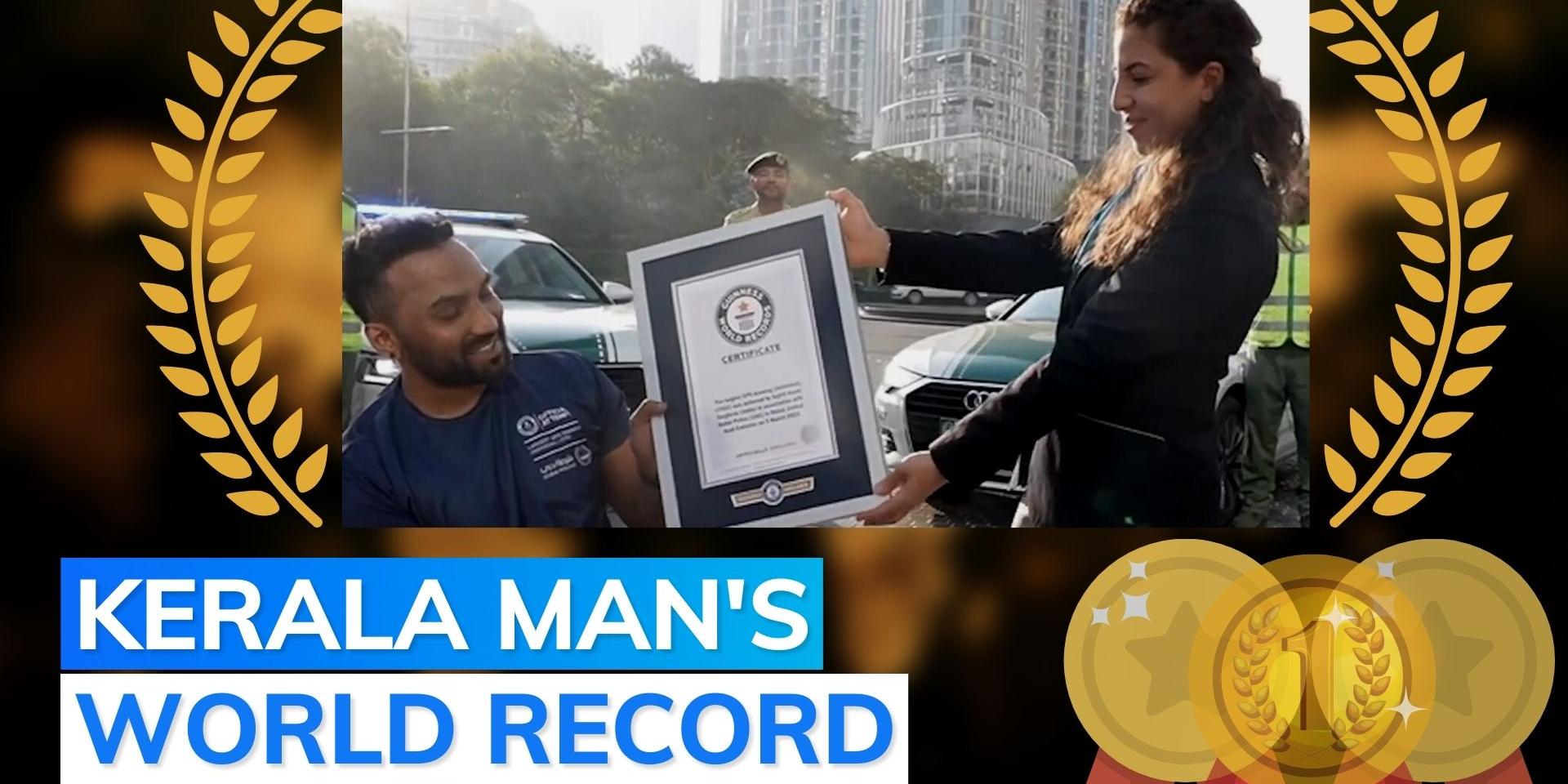 Watch: wheelchair-bound artist sets record for world‘s largest GPS ...