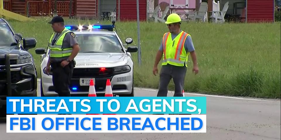 After Trump house raid, armed man tried to enter FBI office; killed ...