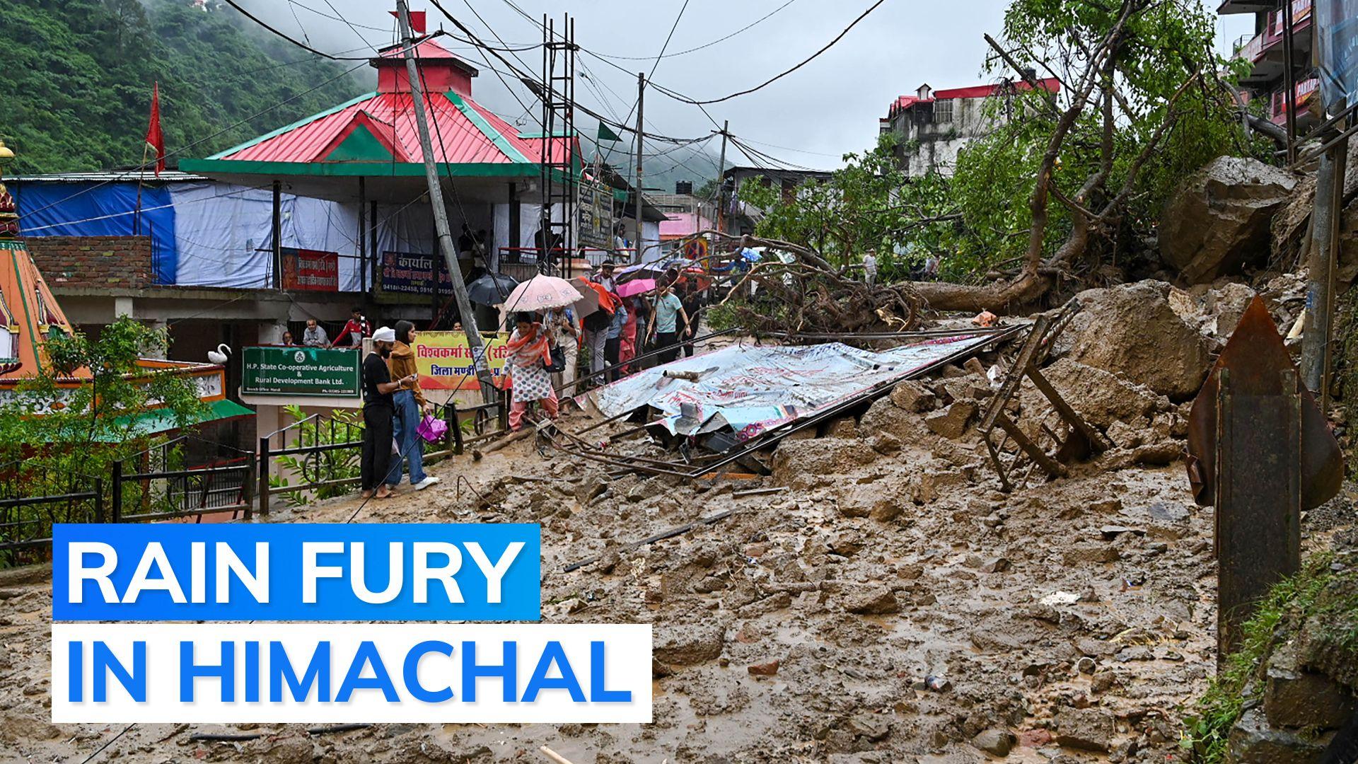 Landslides, flash floods claim at least 50 lives in Himachal Pradesh | Editorji