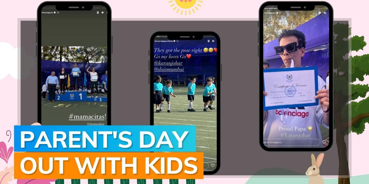 Kareena Kapoor, Karan Johar, Mira Rajput cheer for their kids as they ...