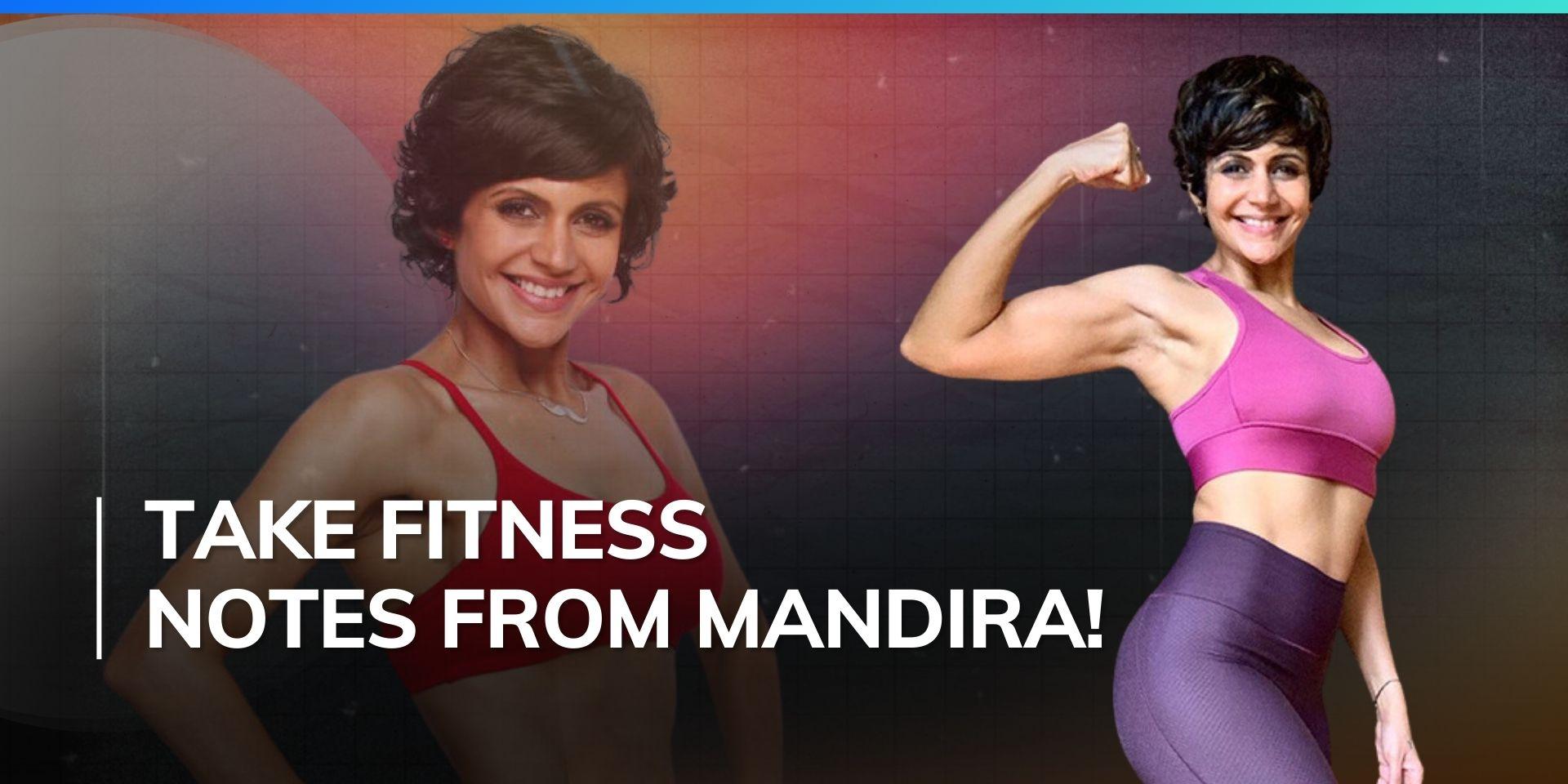 Secret behind those abs! Mandira Bedi shares inspiring fitness video ...