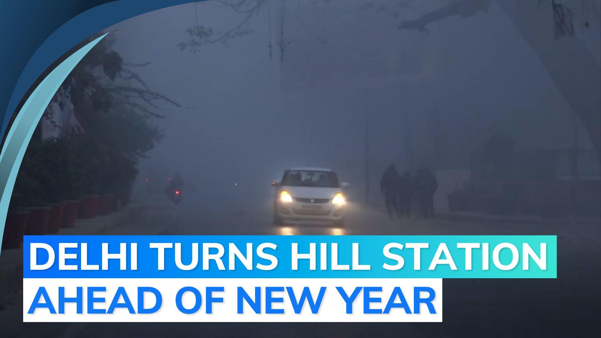 Dense fog covers Delhi-NCR; trains, flights delayed | Editorji