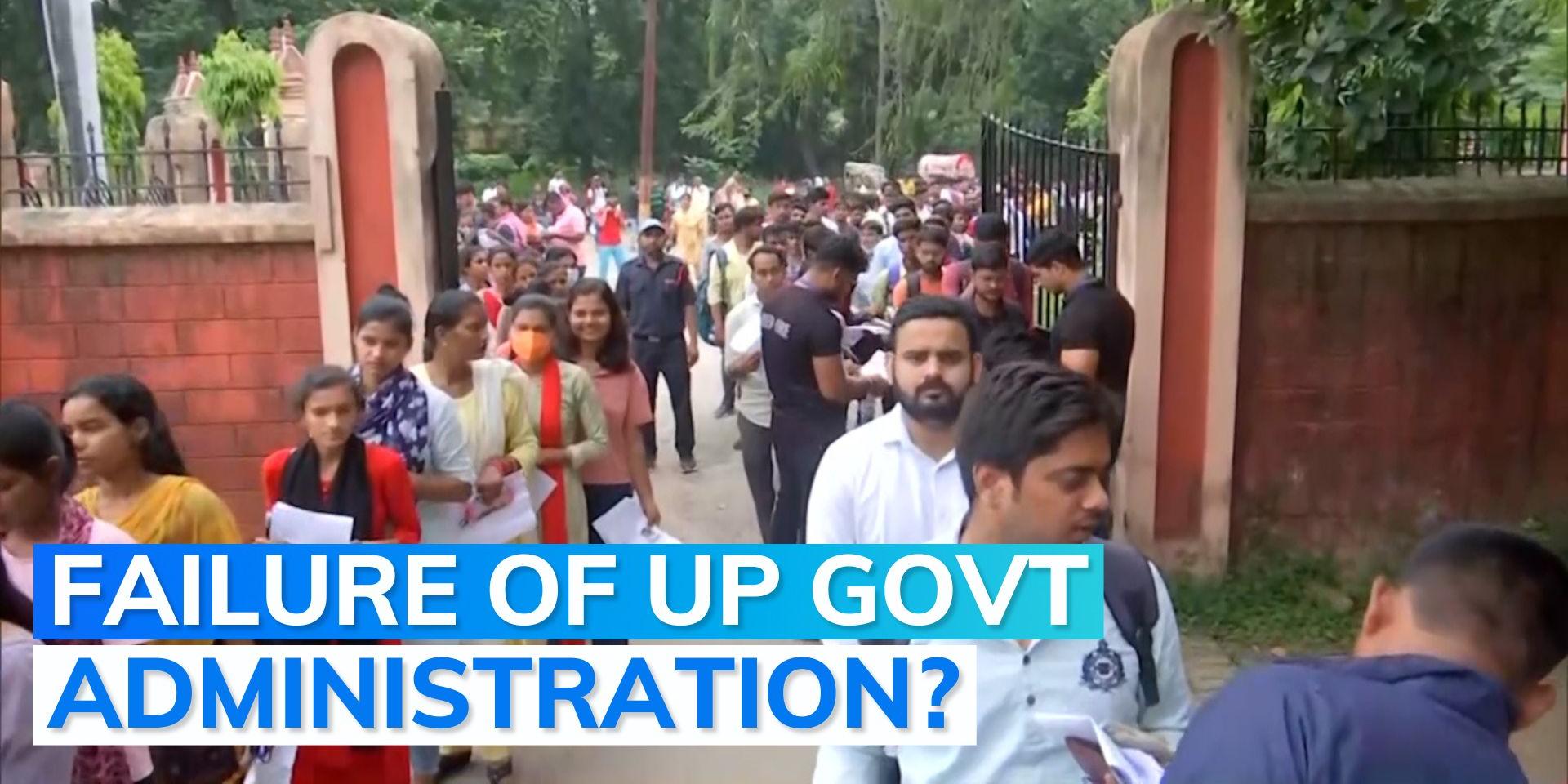 Video: jam-packed trains, over loaded buses; UP witnesses massive rush ...