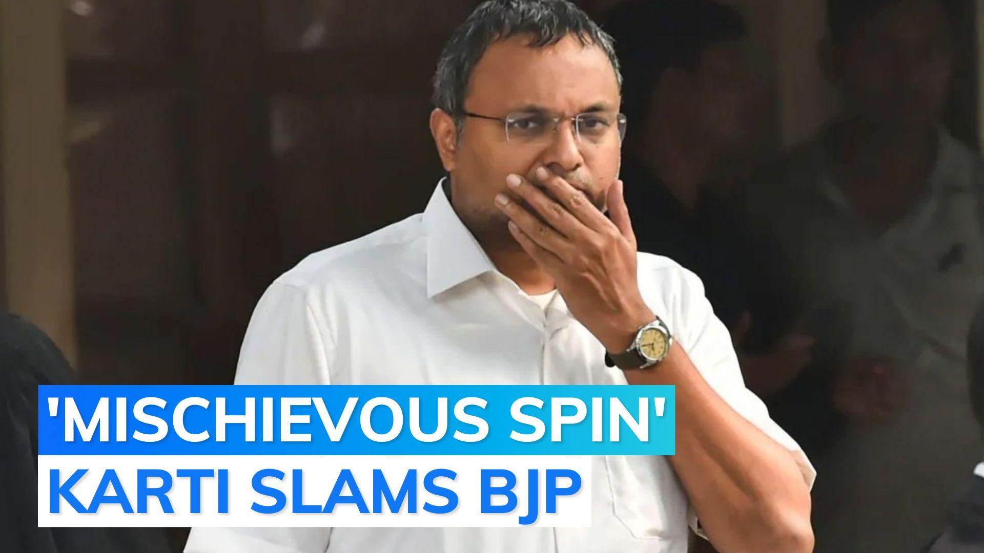 Karti Chidambaram defends Udaynidhi Stalin‘s ’eradicate sanatana dharma‘ remark | Editorji