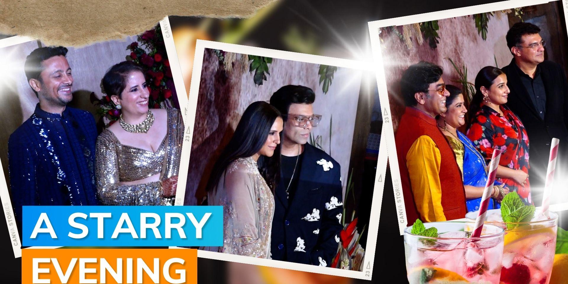 Guneet Monga and Sunny Kapoor‘s cocktail party: Karan Johar, Neha ...