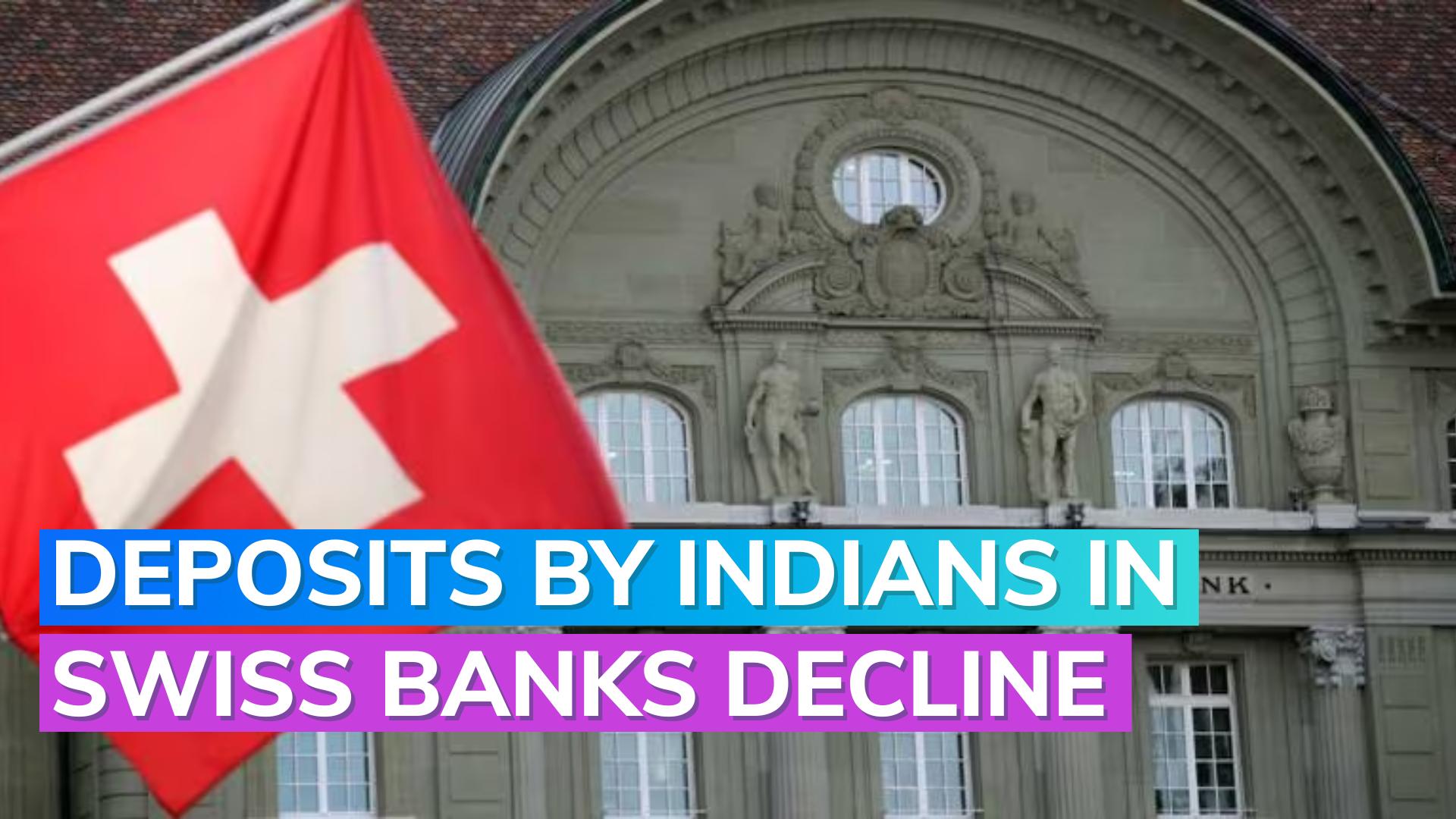 Indians‘ funds in Swiss banks down 11% to ₹30k cr on dip in customer ...