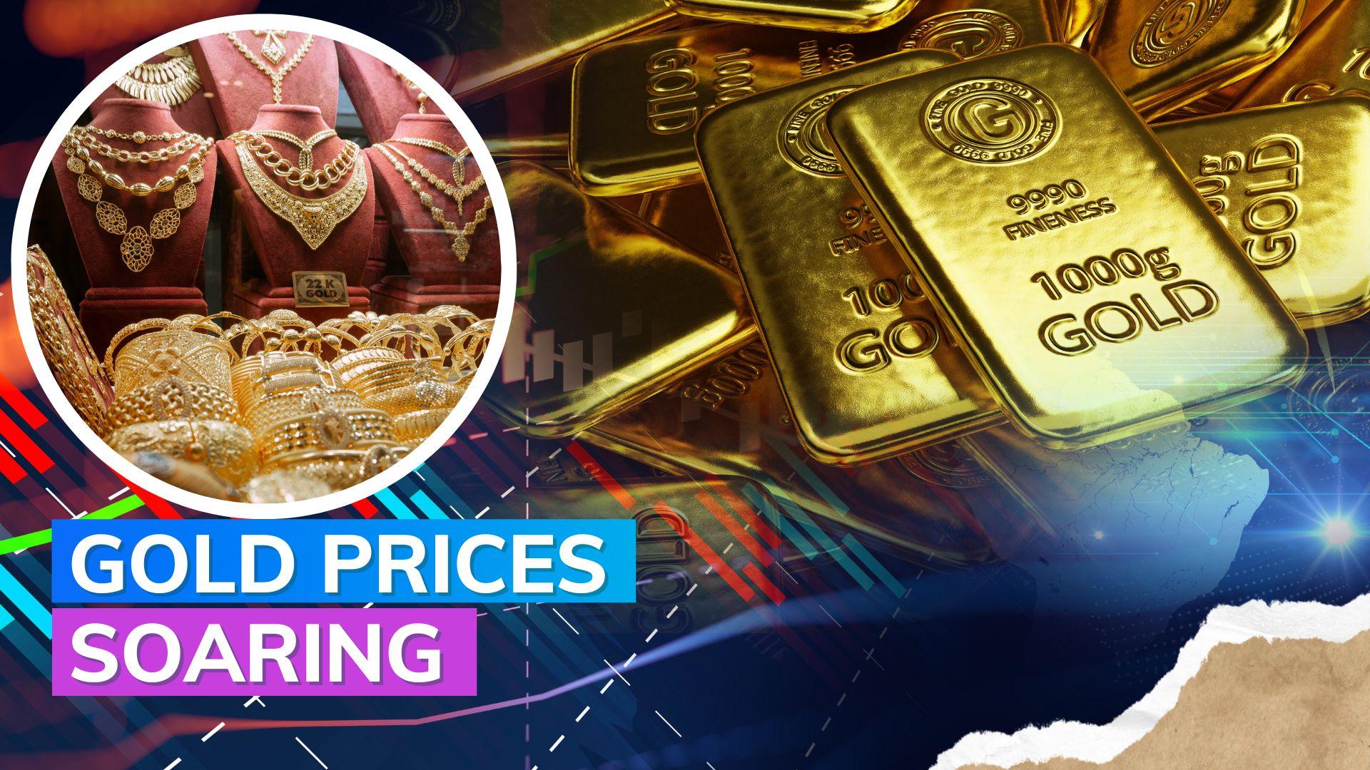 Gold prices hit record high | Editorji