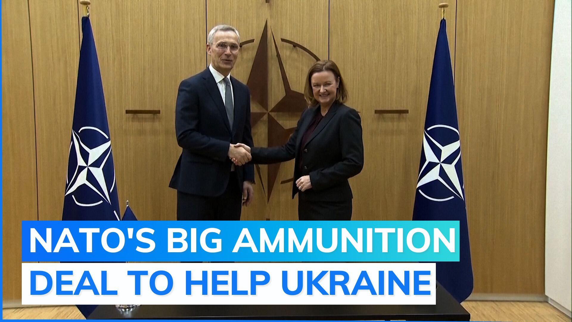 NATO signs $1.2bn artillery shell deal to boost Ukraine‘s firepower against Russia | Editorji