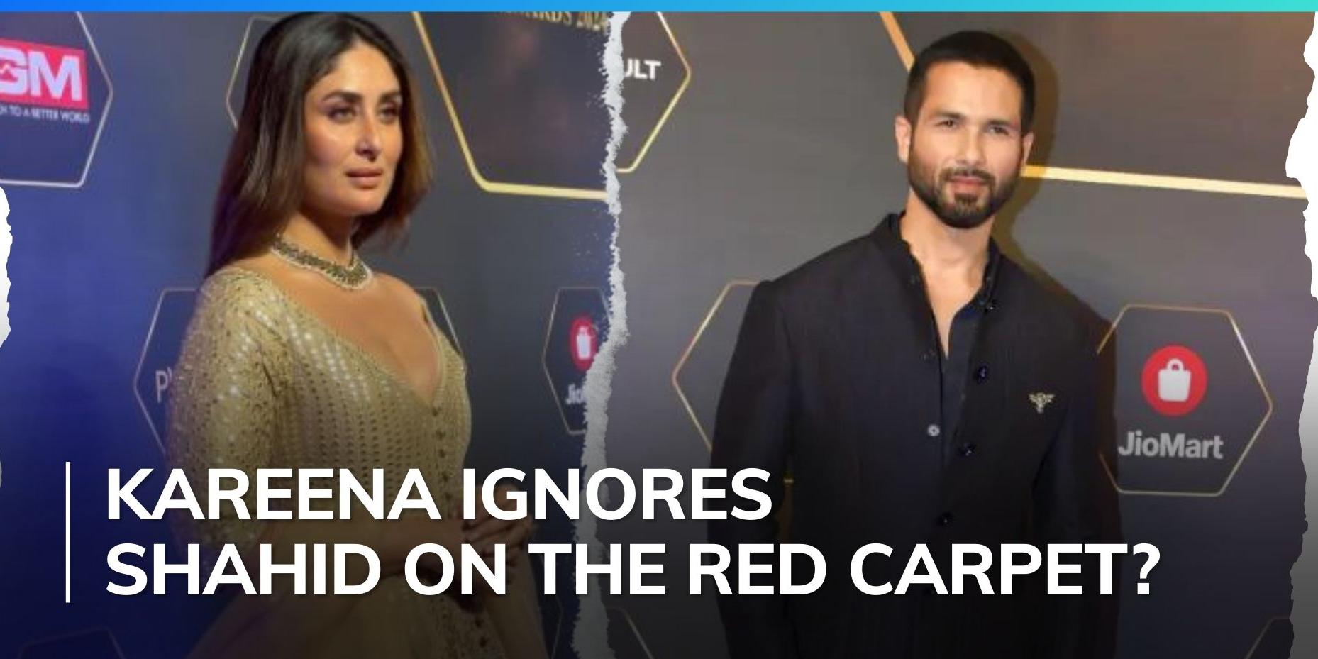 Did Kareena Kapoor Khan snub ex Shahid Kapoor at Dadasaheb Phalke Awards? Awkward moment goes ...