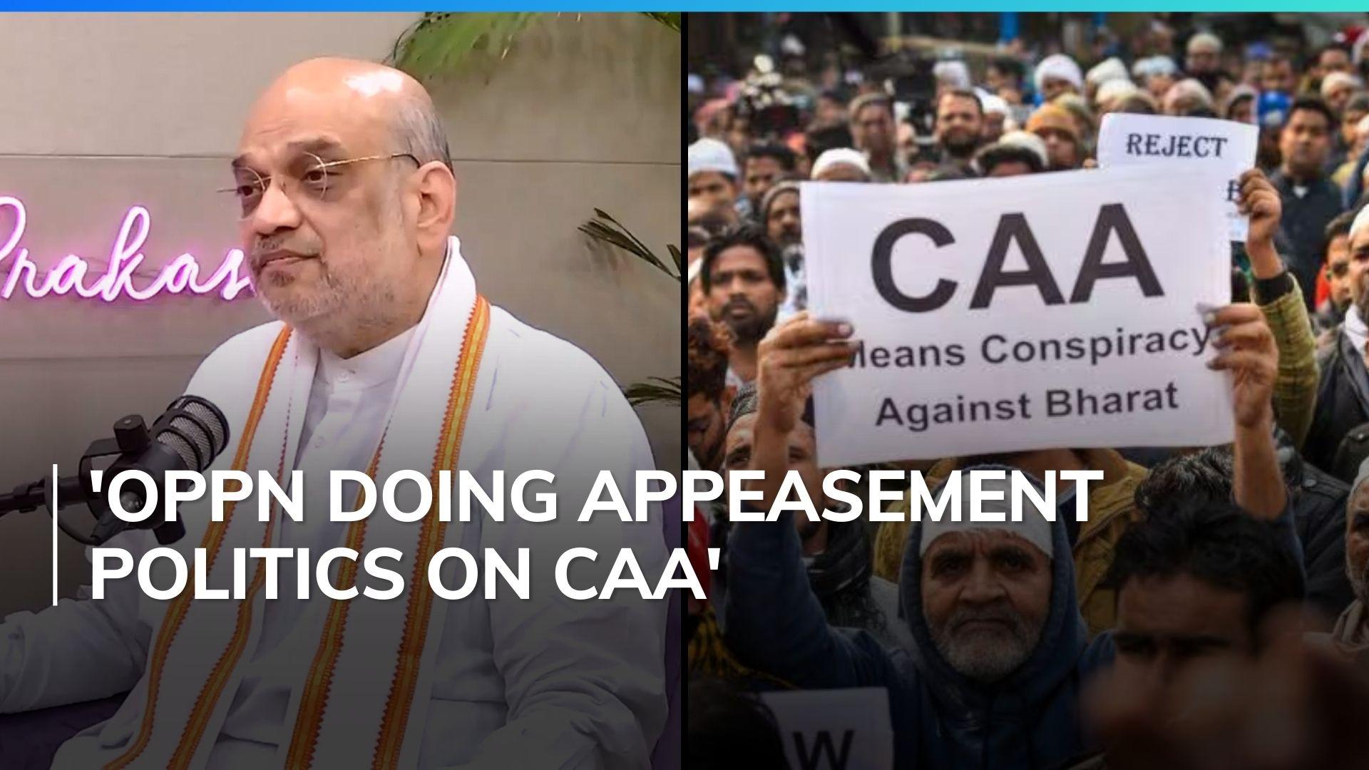 ‘They can’t stop it‘: Amit Shah on states refusing to implement CAA ...