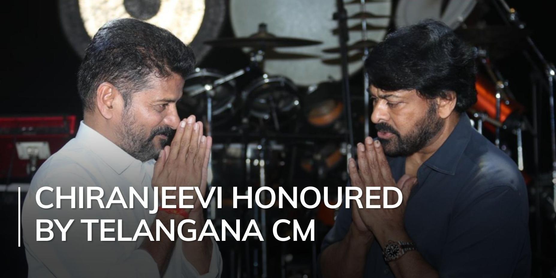 Megastar Chiranjeevi felicitated by Telangana CM after Padma Vibhushan honour: ‘Huge ...