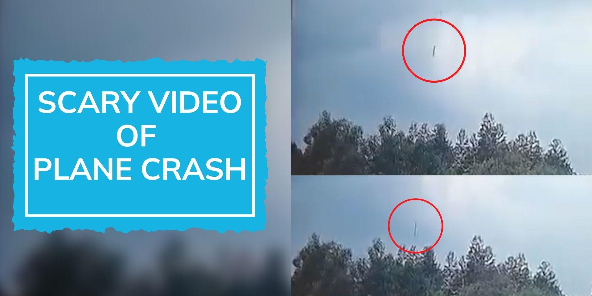 On camera: Final moments of Chinese plane before crash, fell straight ...
