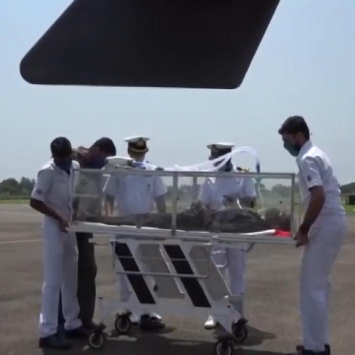 Air evacuation pod developed by Indian Navy | Editorji