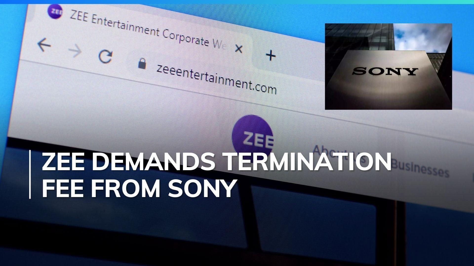 Zee Vs Sony: Zee demands ₹750 cr termination fee from Sony for calling ...