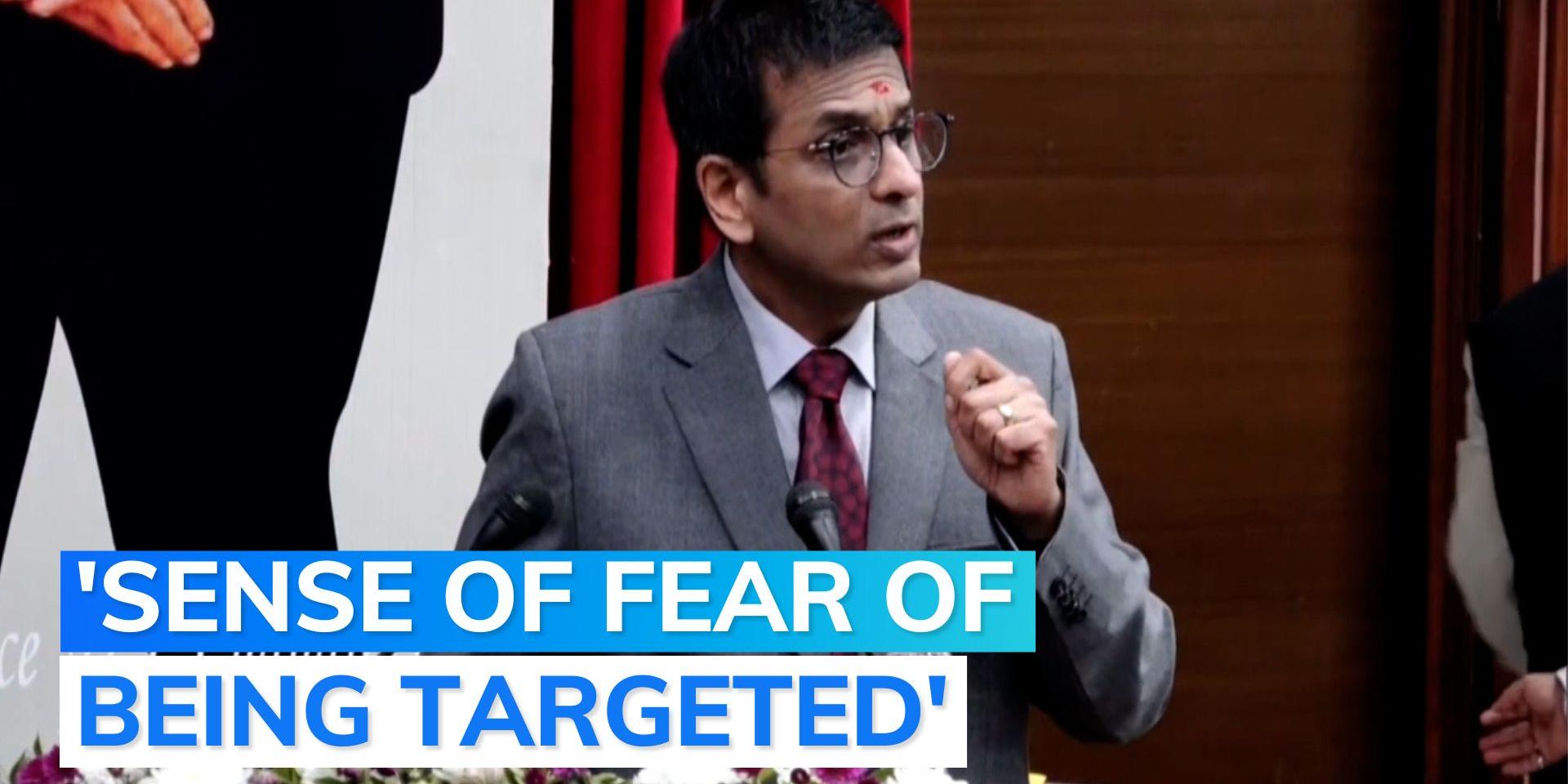 ‘There is a sense of...’: CJI Chandrachud on why judiciary is flooded ...
