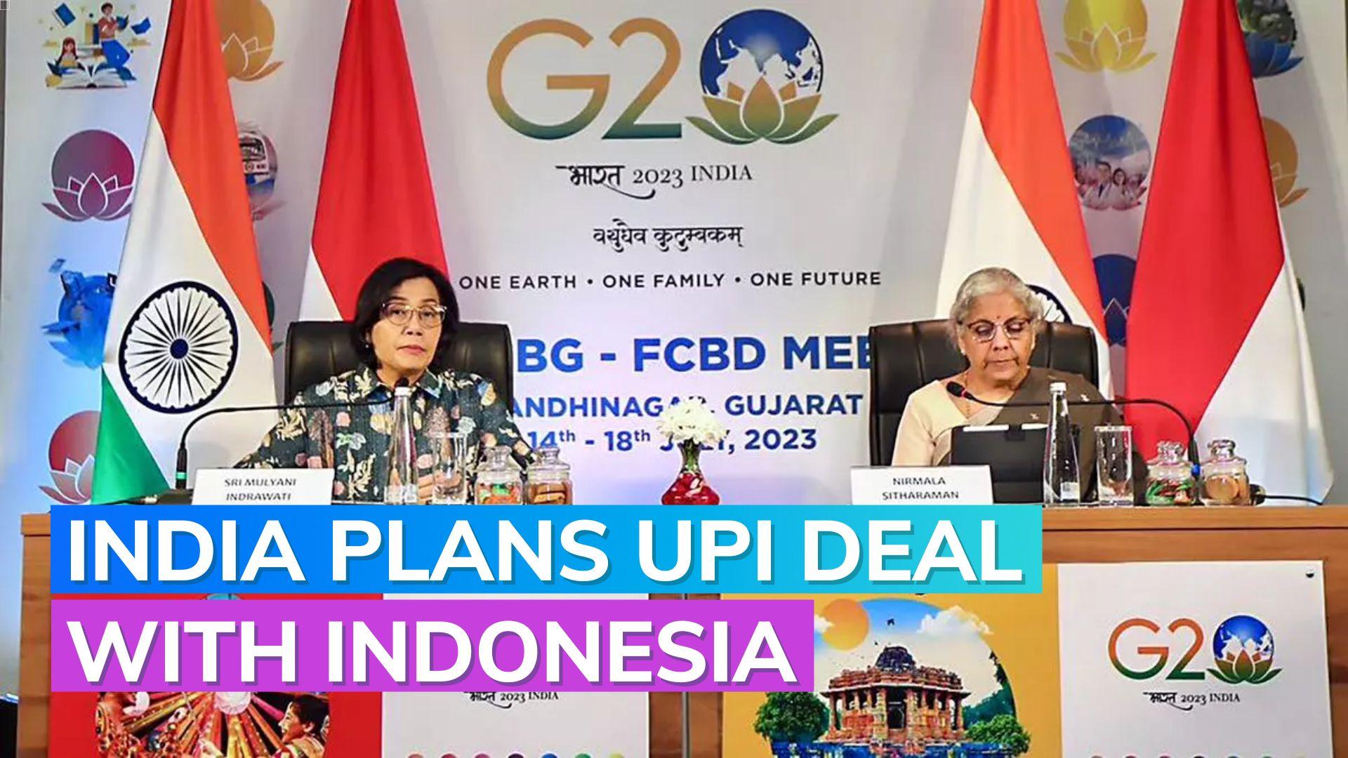 3rd G20 meet: After France, India in talks with Indonesia over UPI ...