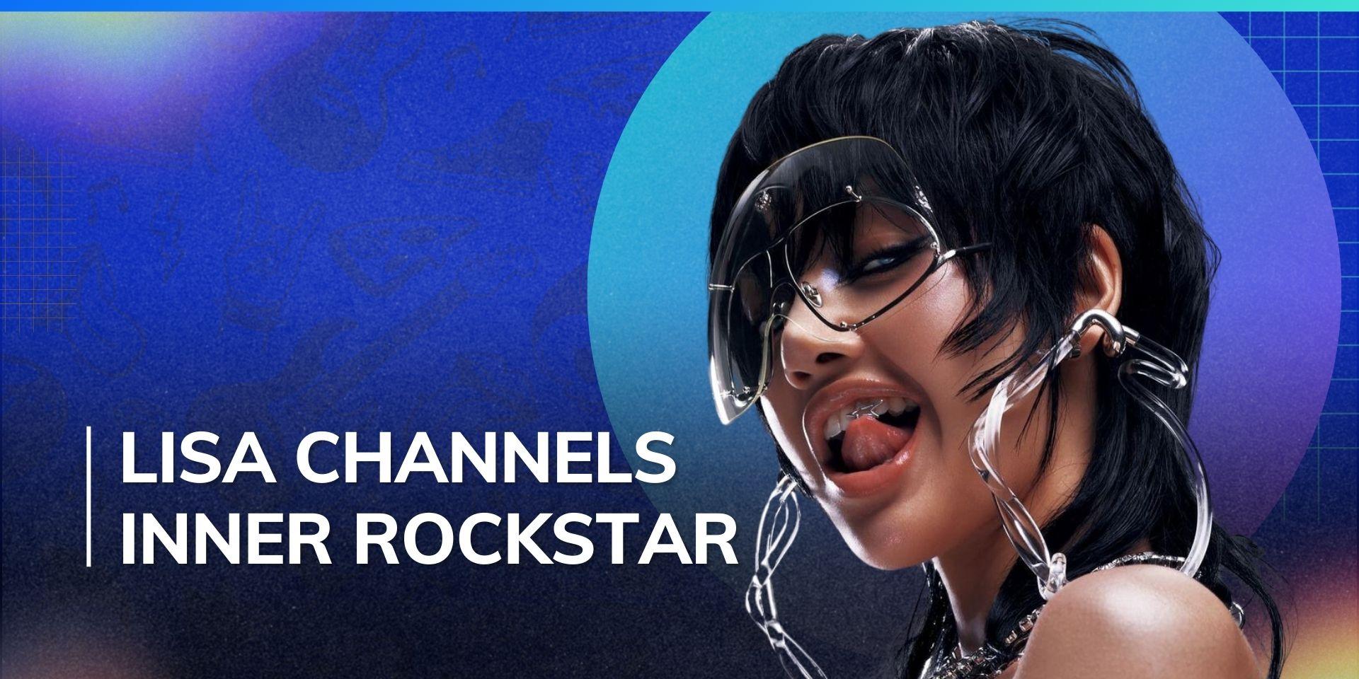 ‘Rockstar’: Blackpink‘s Lisa looks exudes boss vibes in teaser poster ...