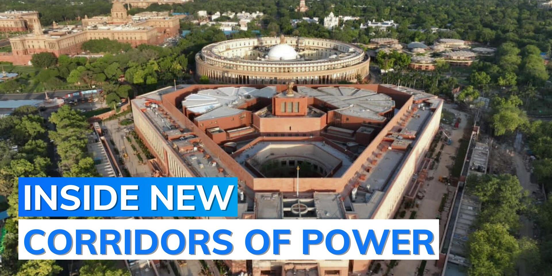 In pics: New Parliament building‘s stunning images released day before ...