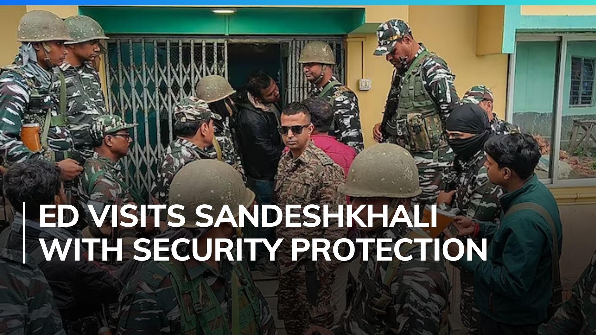 ED raids locations linked to arrest ex-TMC leader Shahjahan Sheikh | Editorji