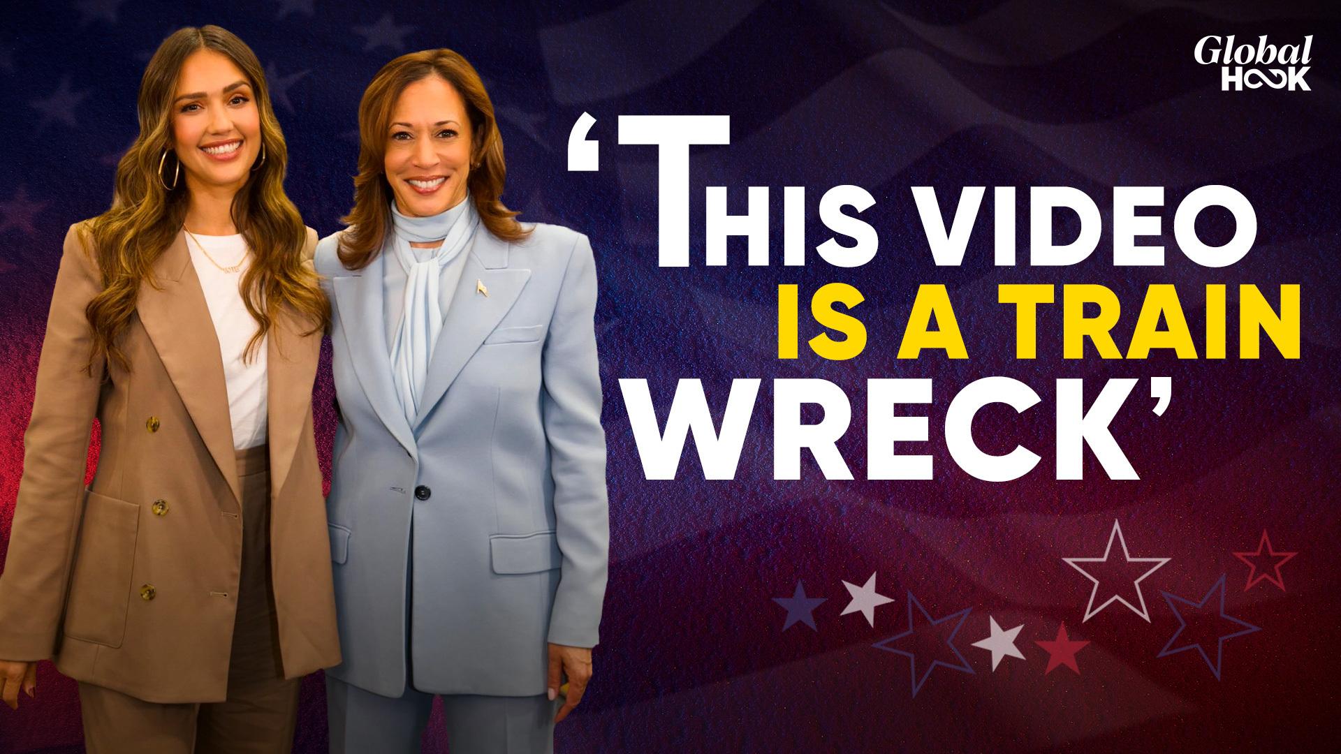 Actor Jessica Alba Flayed For ‘Super Creepy’ Video With Kamala Harris ...