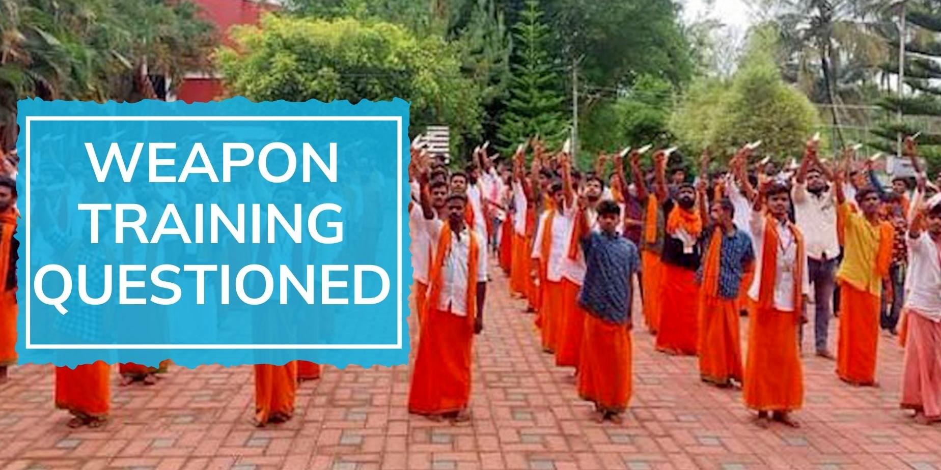 Watch | Bajrang Dal activist train with air guns in Karnataka | Editorji