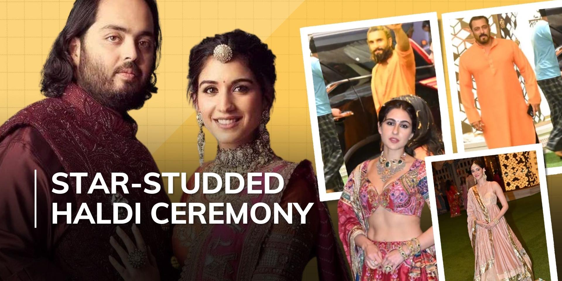 Anant Ambani-Radhika Merchant’s haldi ceremony: Salman Khan, Ananya ...