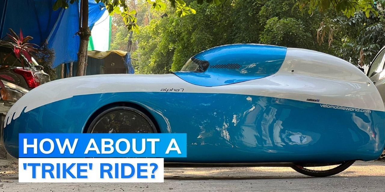 Watch: take a look at this human-powered ‘bicycle car’ on Bengaluru ...