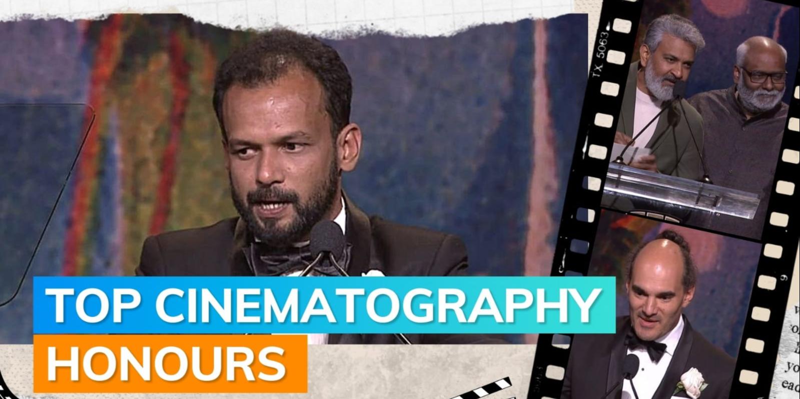 SS Rajamouli and MM Keeravani present ASC’s Best Documentary Award to ...