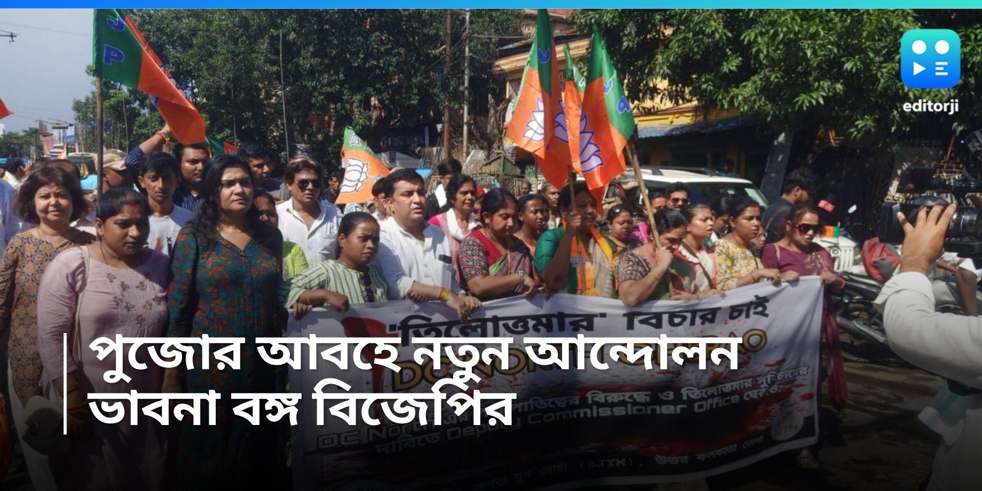 R G Kar Protest : পুজোর আবহে আরজি কর আন্দোলন, শহর থেকে গ্রামে নিয়ে ...