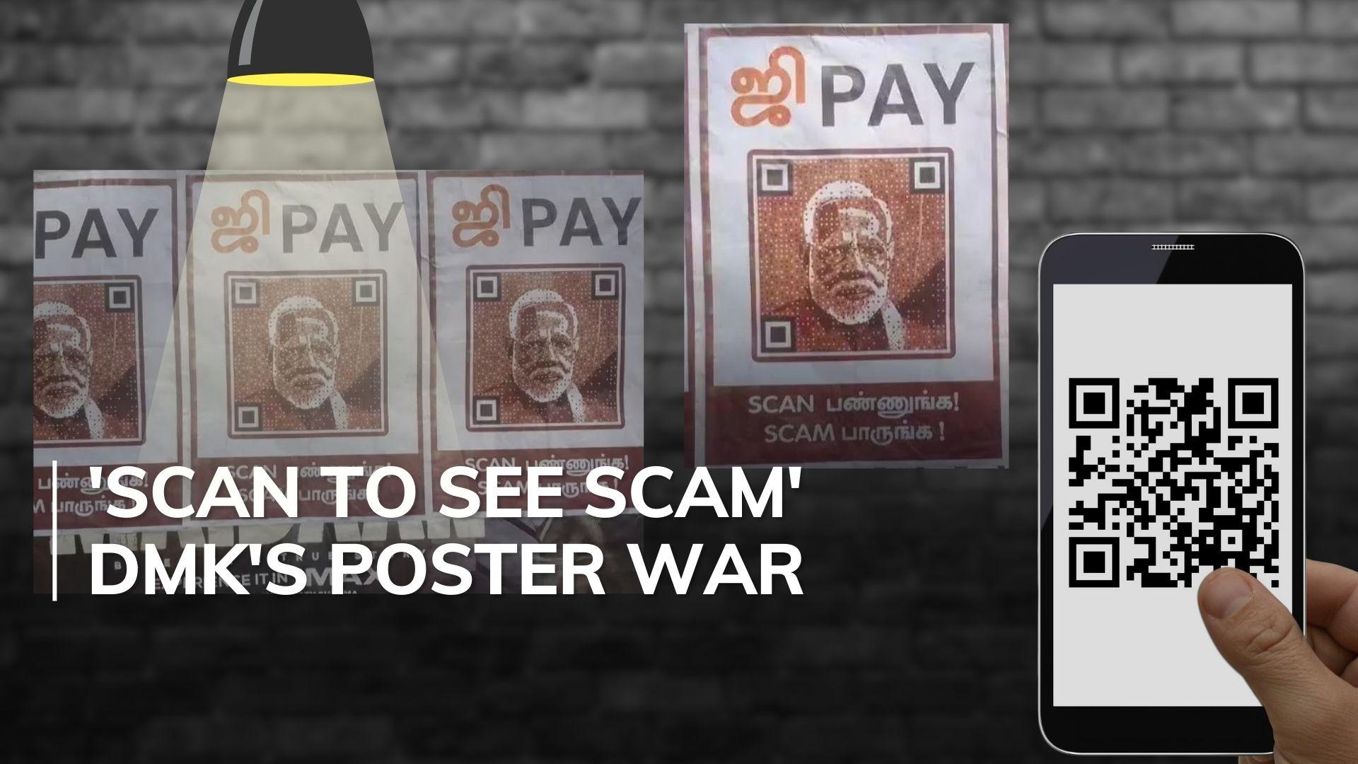 Lok Sabha election: QR code posters against BJP crop up in Tamil Nadu ...