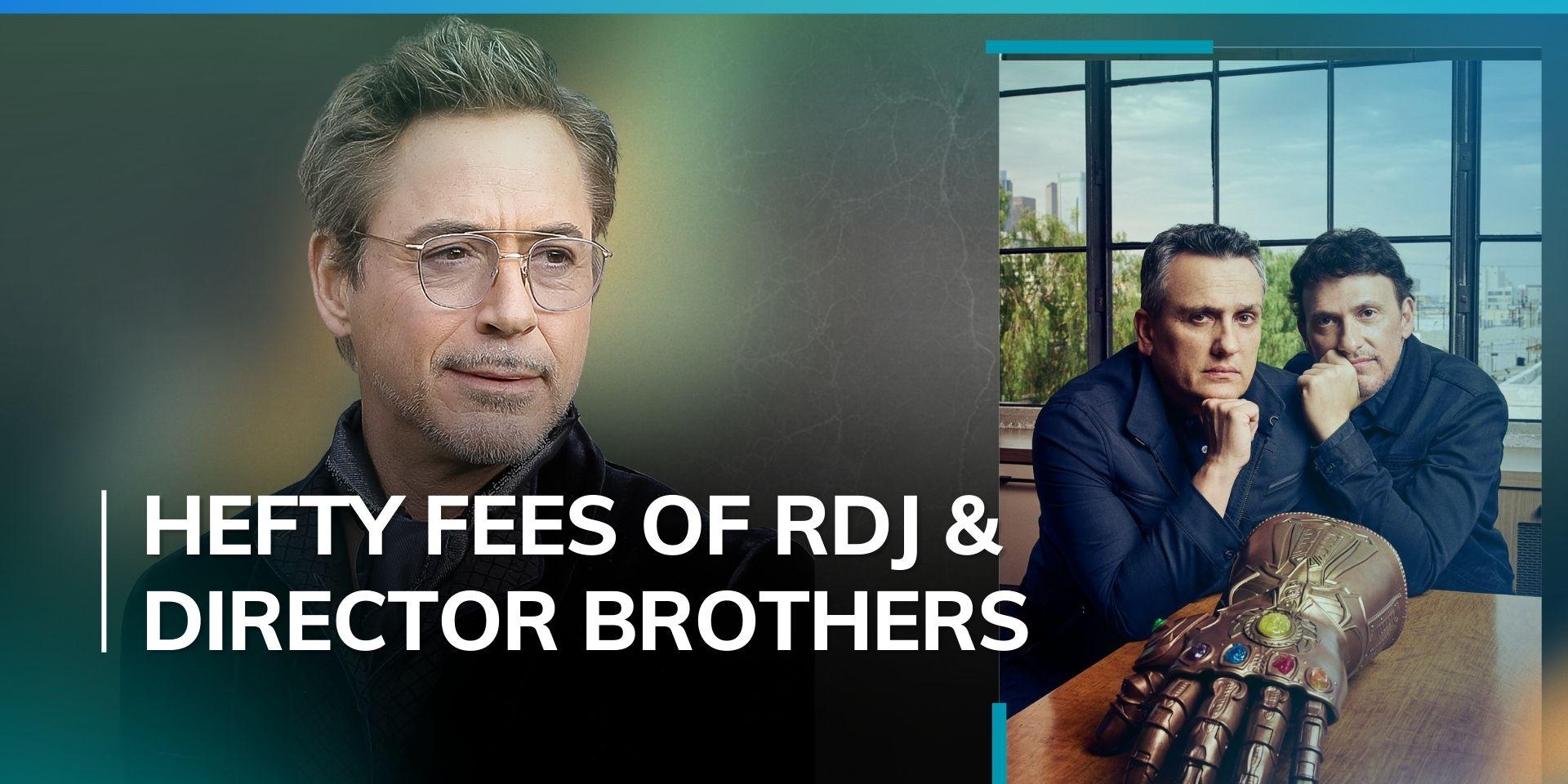 Revealed! Know how much Robert Downey Jr & Russo brothers are charging ...