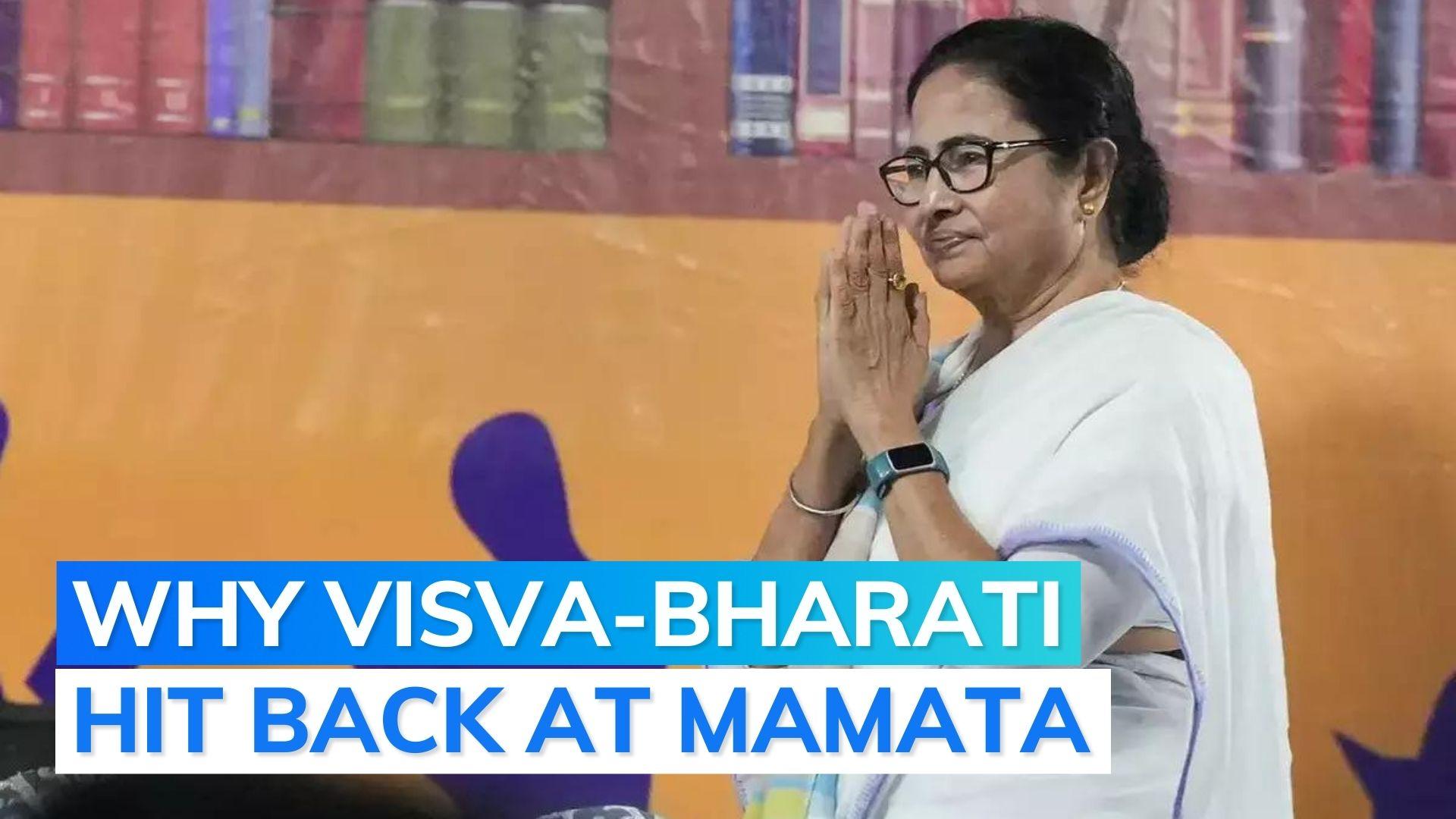 ‘Better off without your blessing’: Visva-Bharati University to Mamata ...