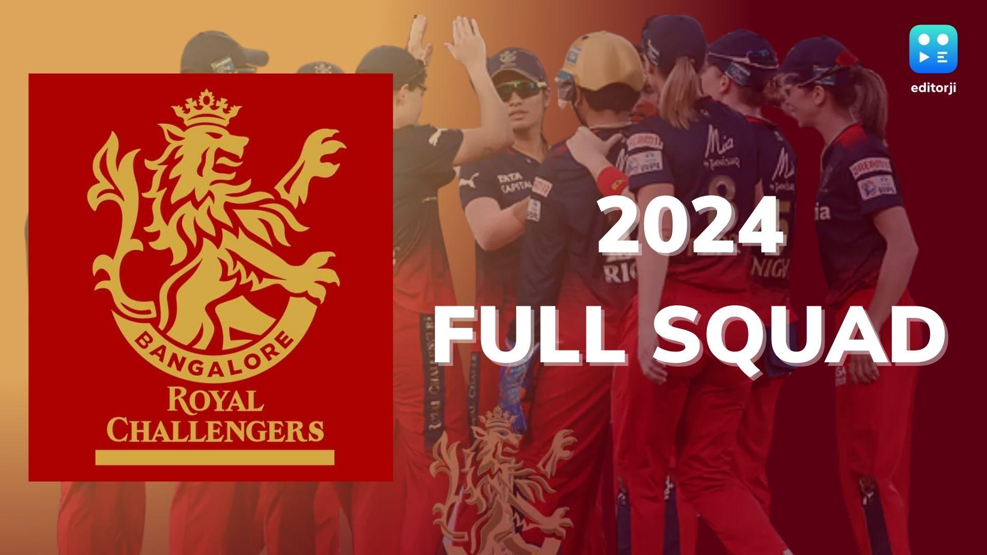 WPL 2024 Auction: RCB full squad, biggest buys and players‘ salary ...