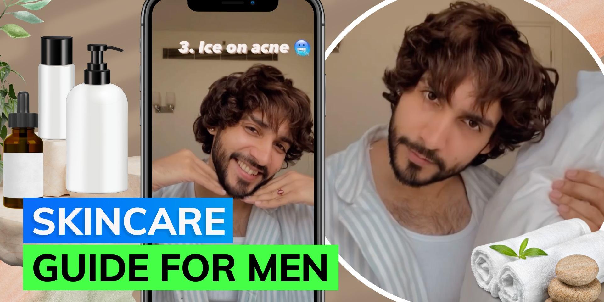 Fashion influencer Siddharth Batra unlocks his secret to treat acne ...