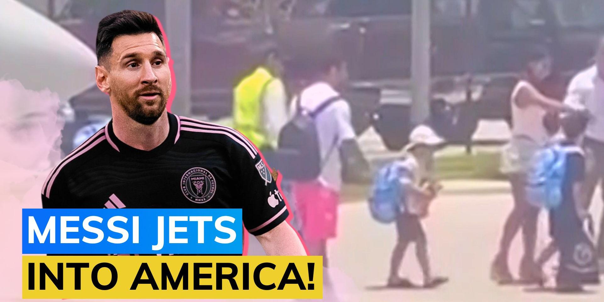 WATCH! Lionel Messi arrives in Florida ahead of Inter Miami unveiling ...
