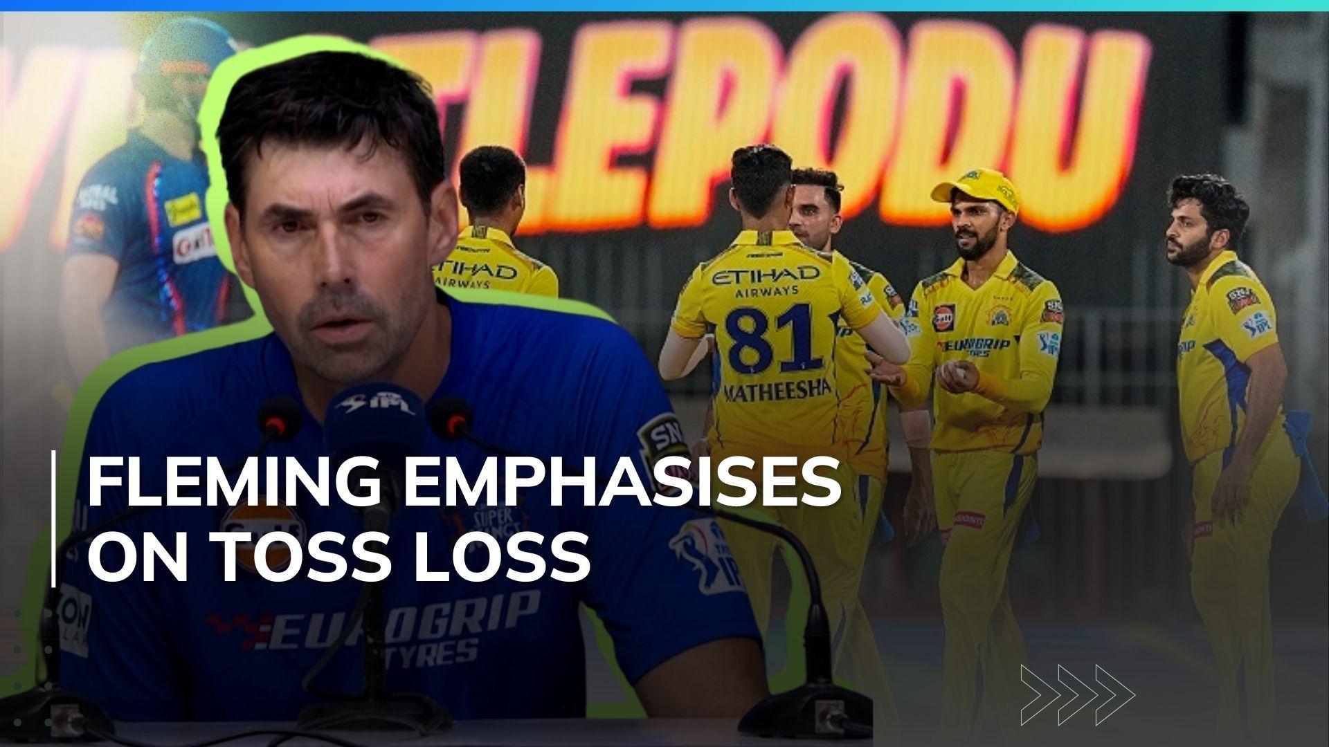 Watch: CSK coach Stephen Fleming calls match vs LSG a ‘good game of ...