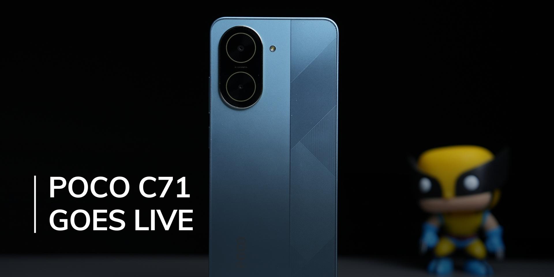 Poco C71 first sale in India: Check price, specs & features | Editorji