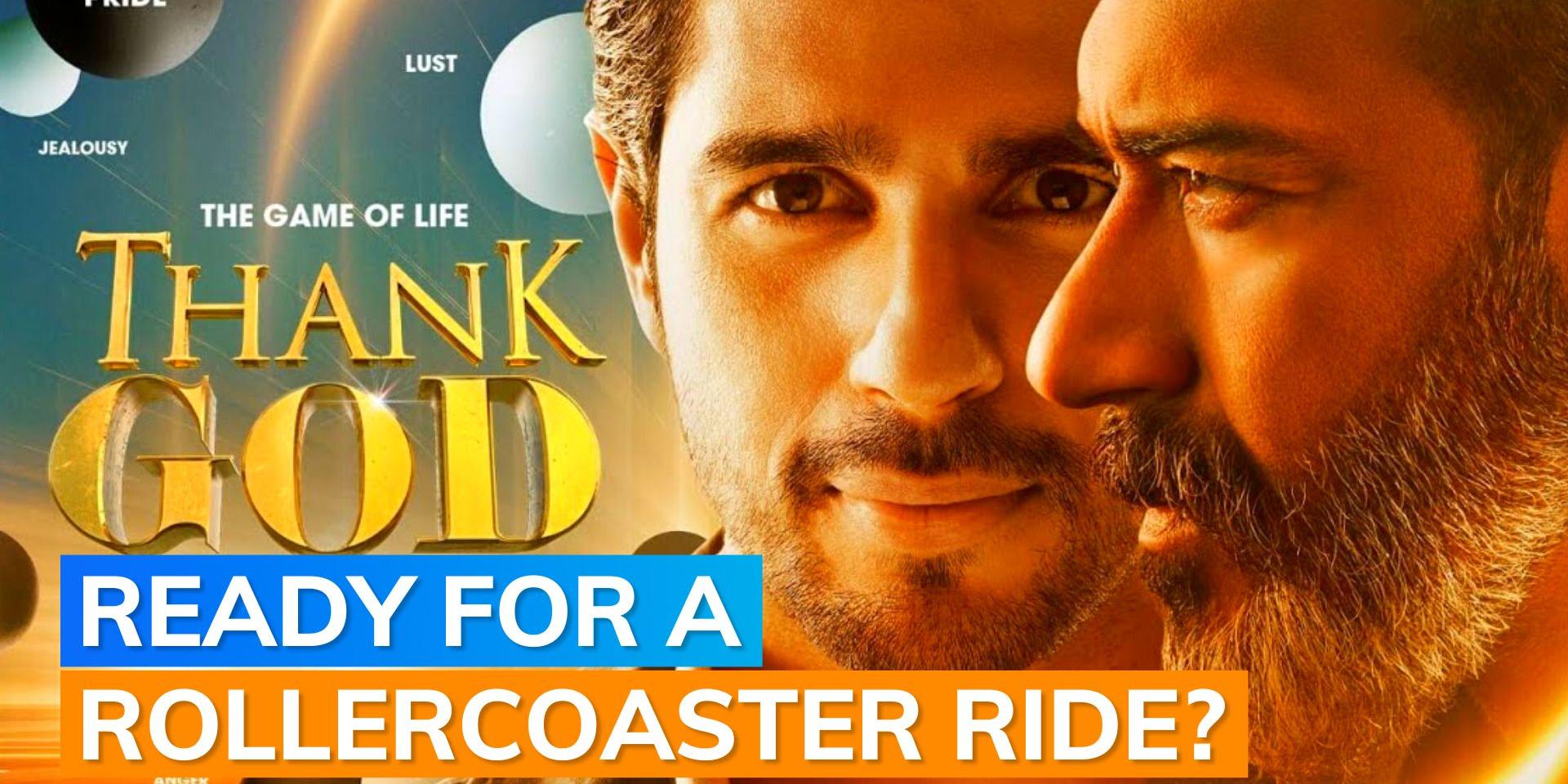 ‘Thank God’ trailer out: ‘Chitragupt’ Ajay Devgn is here to play ‘game of life’ with Sidharth ...