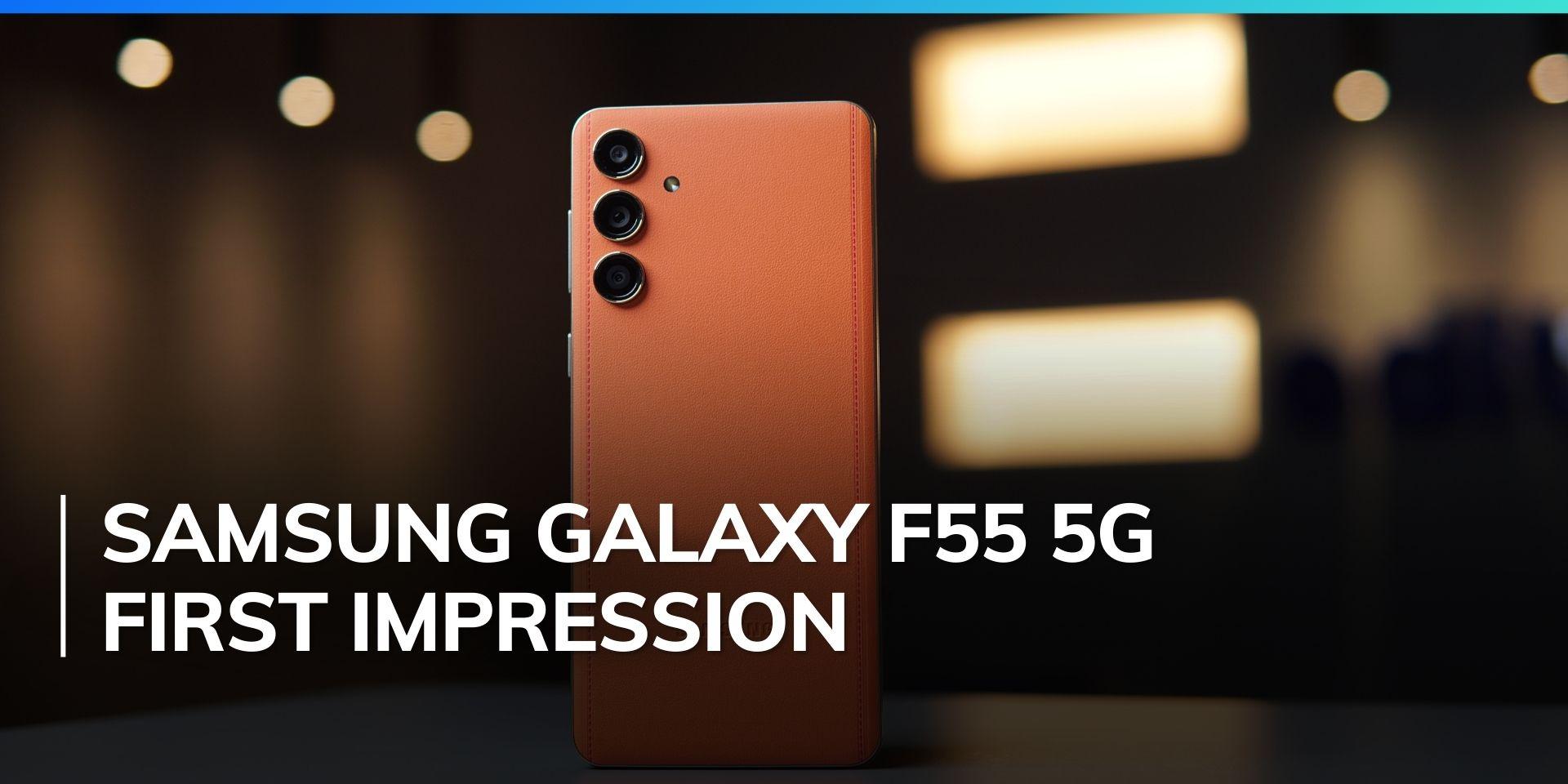 Samsung Galaxy F55 First Impression: Mid-Range 5G Phone with Classy ...