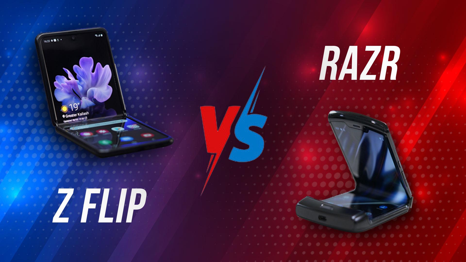 Samsung Galaxy Z Flip vs Moto Razr: price & specs | Editorji