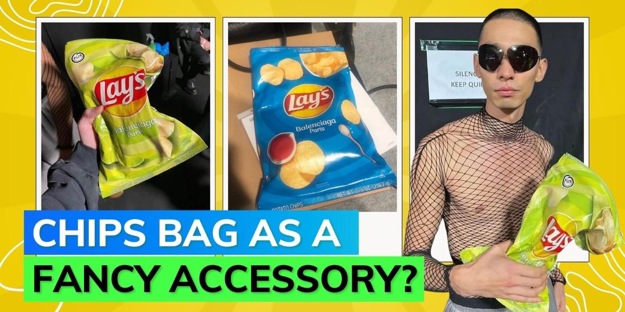 Balenciaga’s new potato chips bag: Luxury or disappointment? | Editorji