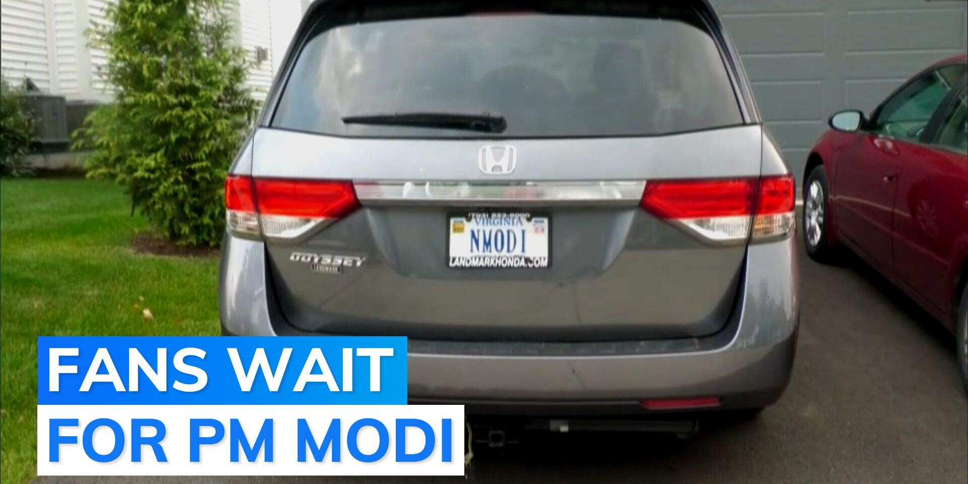 Watch: PM Modi‘s fan in US flaunts ’NMODI‘ car plate | Editorji