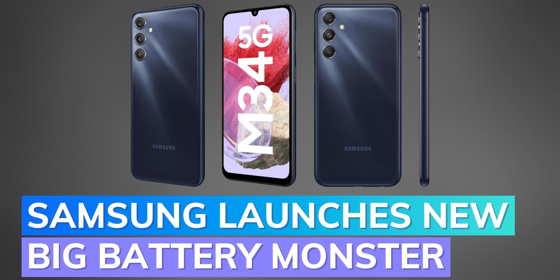 Samsung Galaxy M34 5G Launched: Check price in India, specification ...