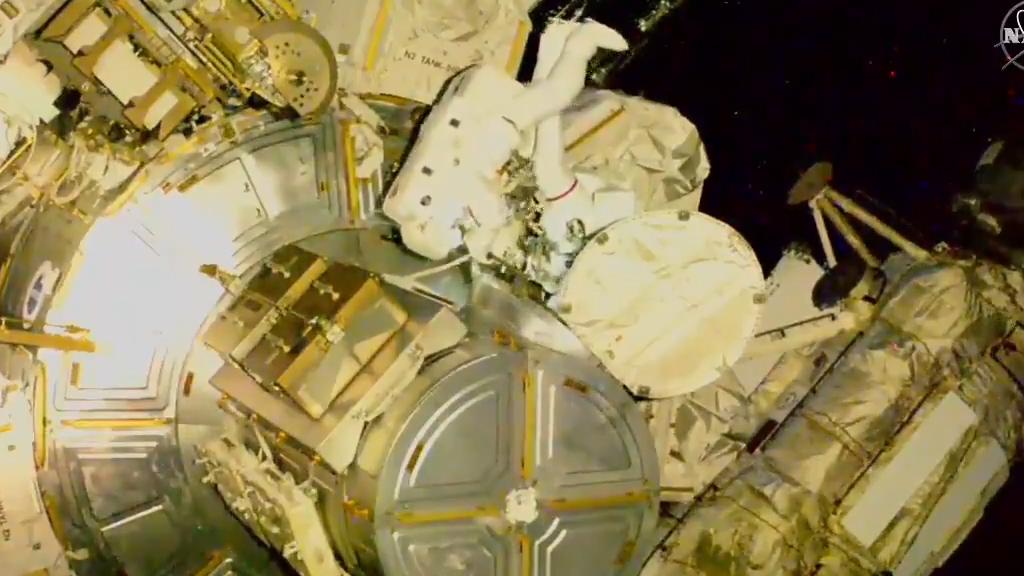 'Caught in action': NASA captures astronauts' spacewalk, shares video ...