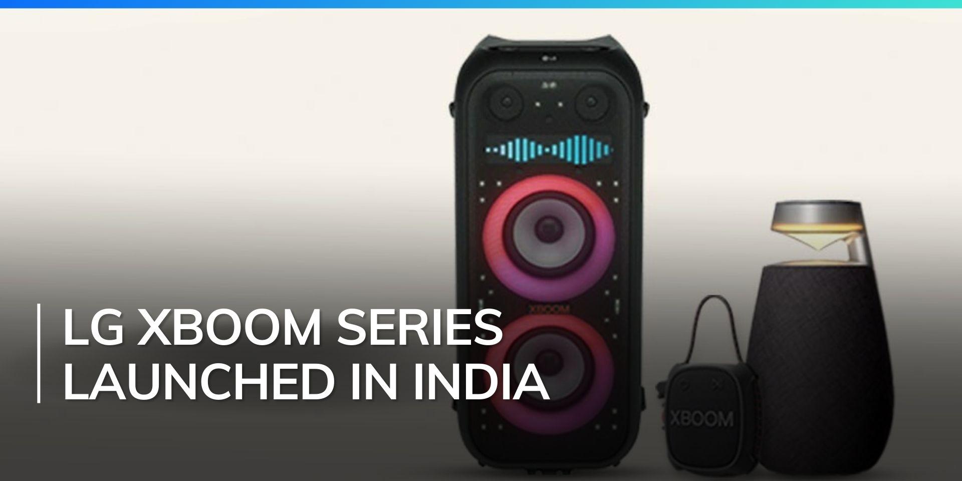 LG launches new XBOOM Series in India: Check specs, features, price and ...