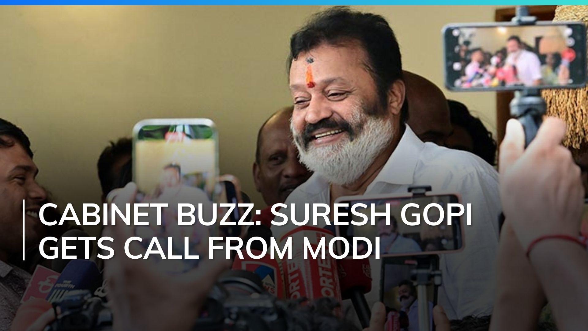 BJP‘s MP from Kerala Suresh Gopi to be cabinet minister in Modi 3.0: report | Editorji