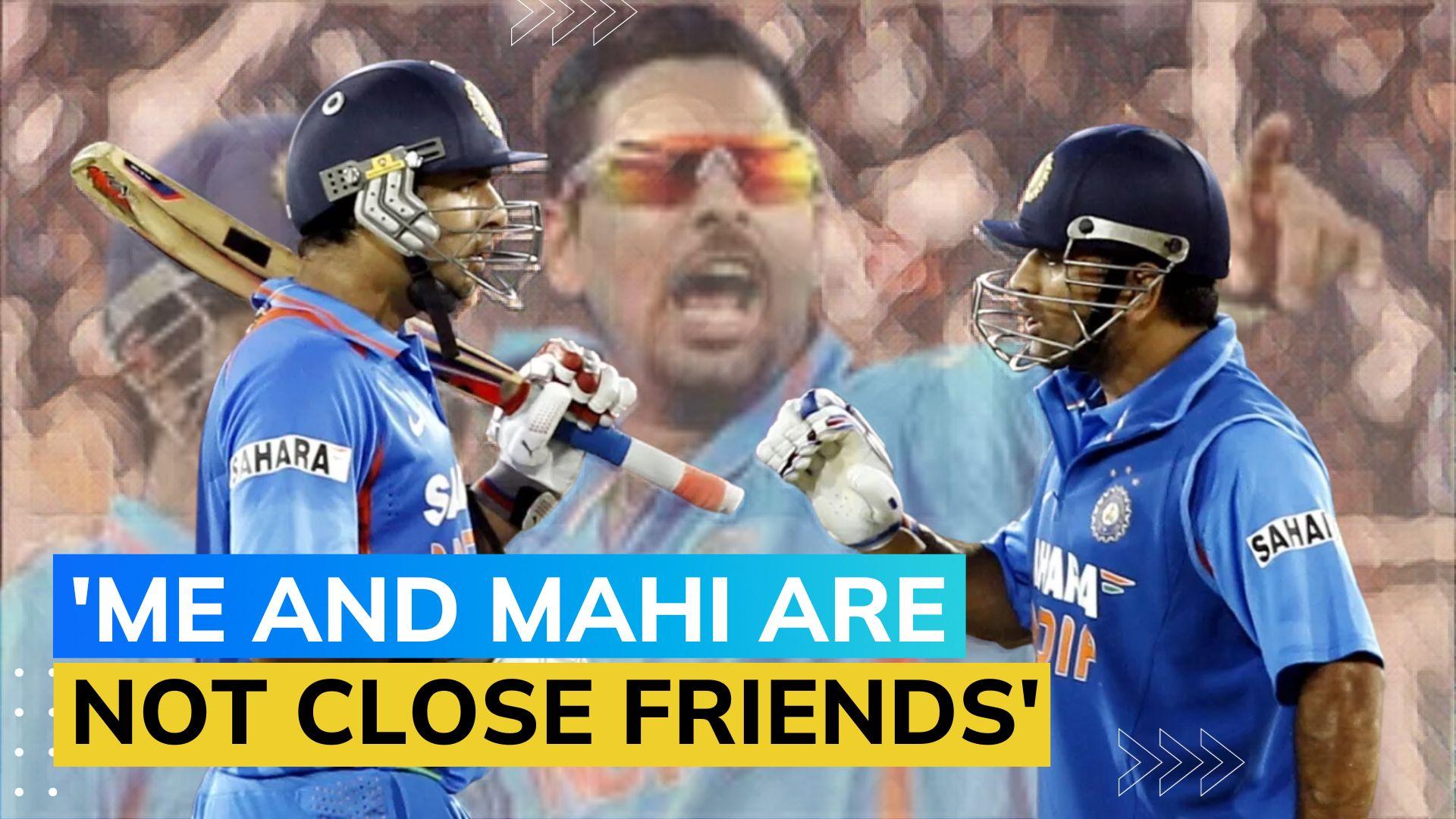 Yuvraj Singh breaks silence on his relationship with MS Dhoni | Editorji