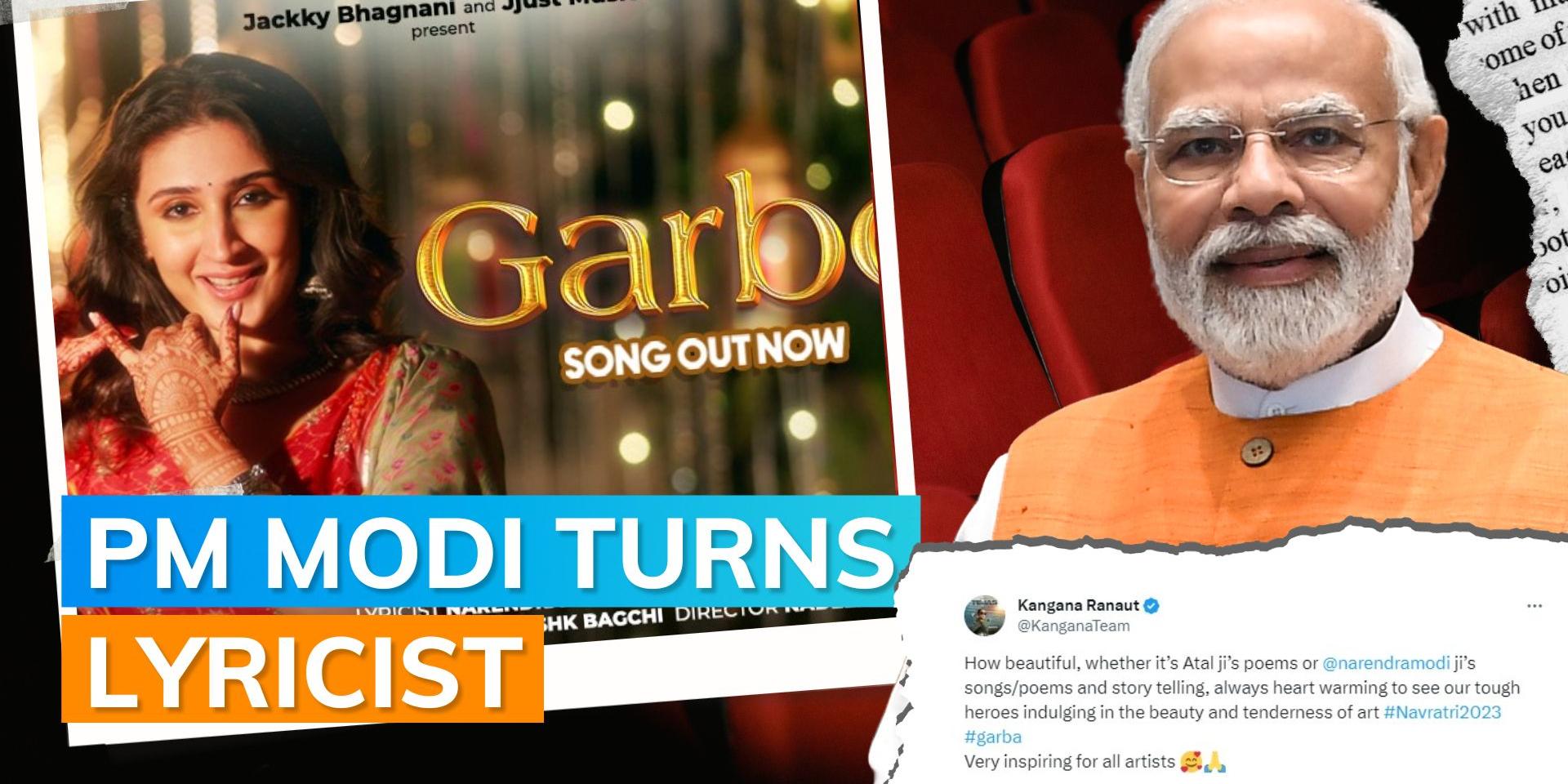 PM Modi pens lyrics of Navratri song ‘Garbo’; Kangana Ranaut calls it ...